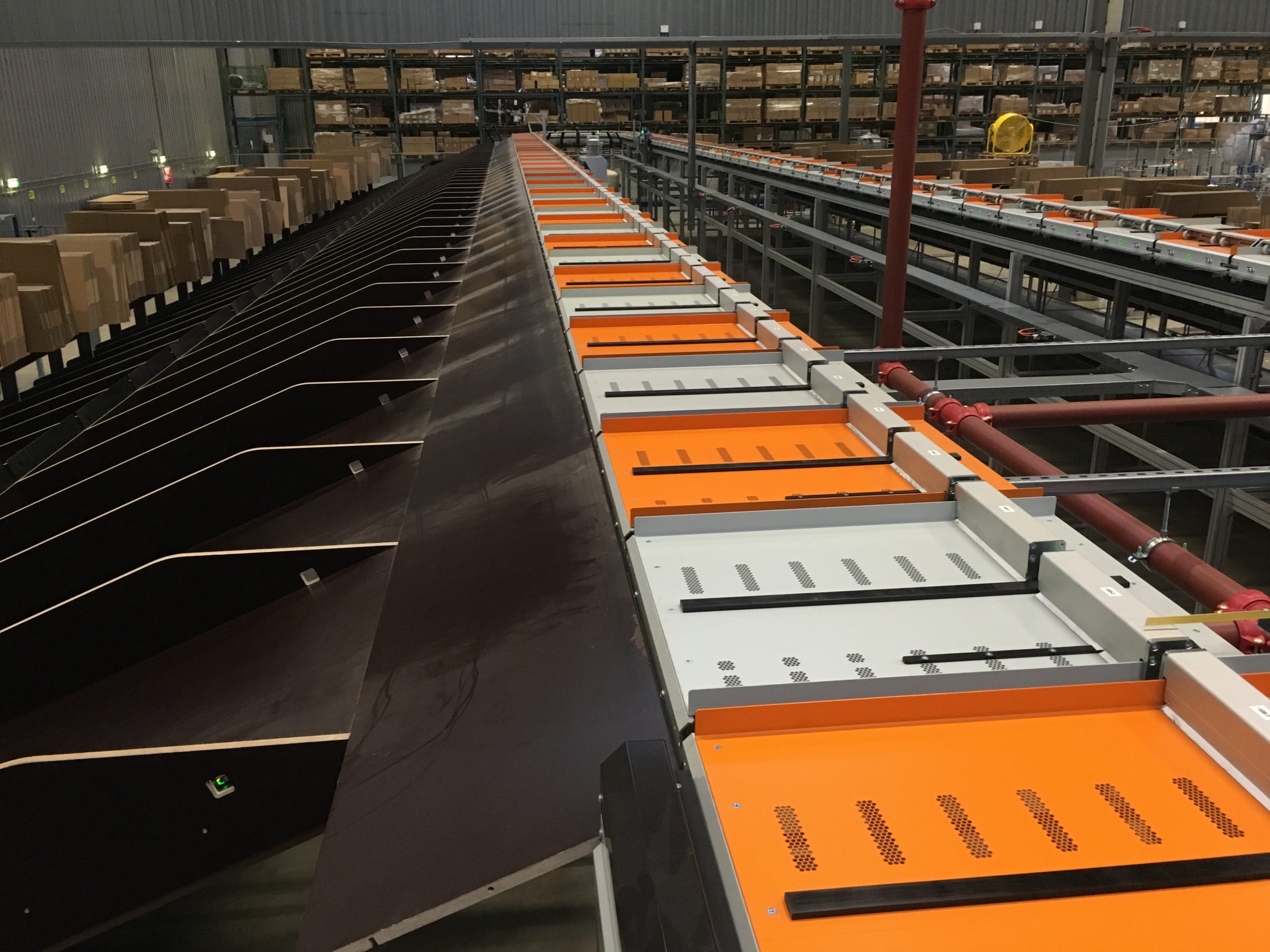 Flexible Twin Push Tray Sorter | EuroSort
